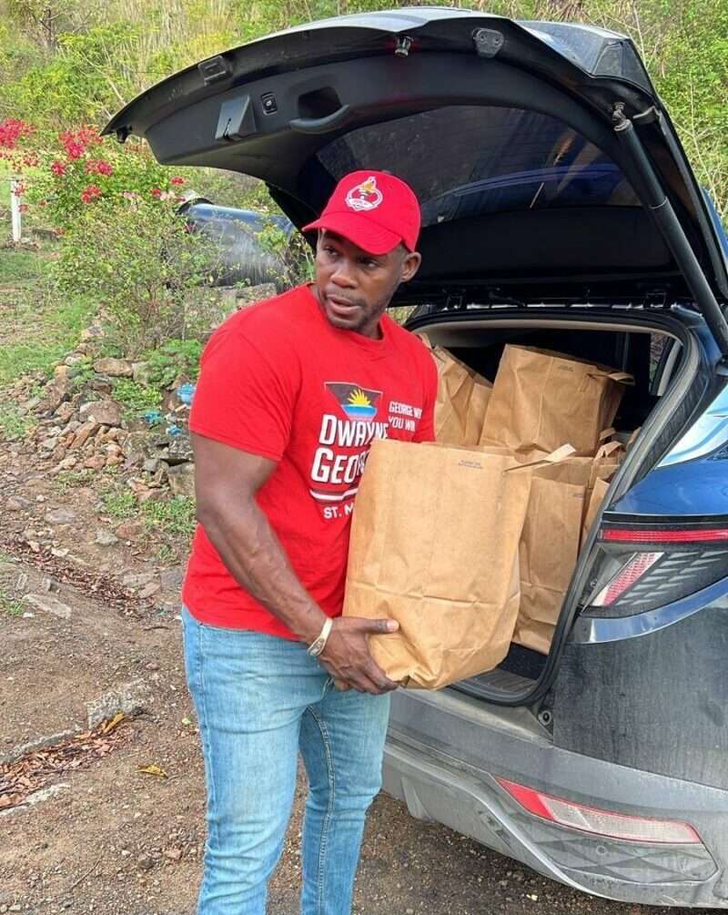 Dwayne George Distributes Over 200 Care Packages - Antigua News ...