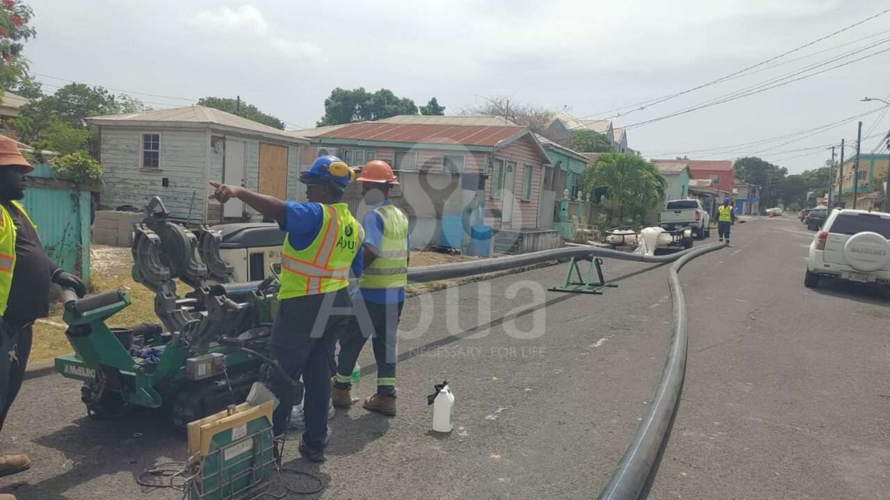 APUA says Mainline Upgrade Underway on George Street - Antigua News ...