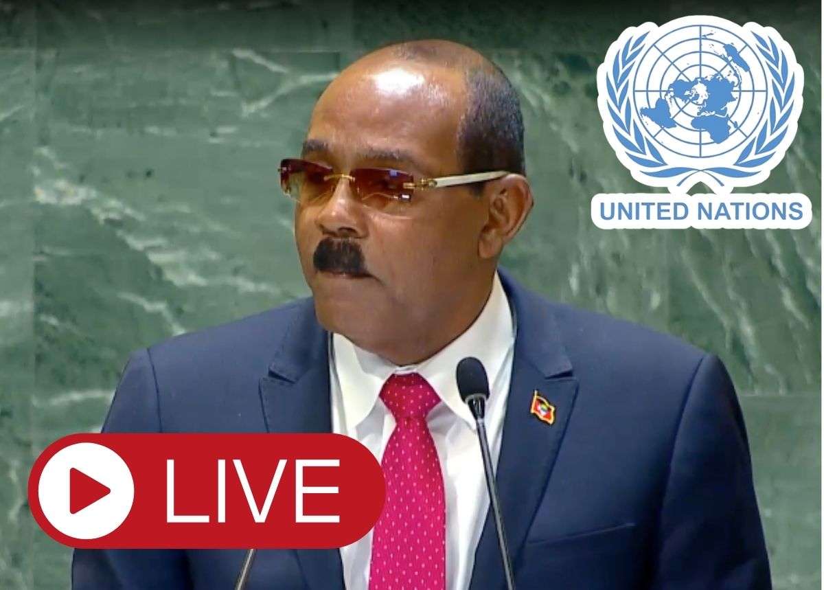 Prime Minister Gaston Browne addresses United Nations General Assembly