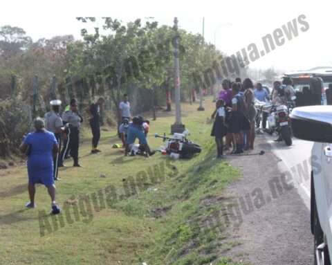 Police Officer Seriously Injured in Factory Road Collision - Antigua ...